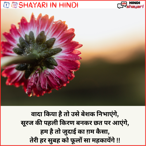 Subah Ki Shayari - सुबह की शायरी » Shayari in Hindi